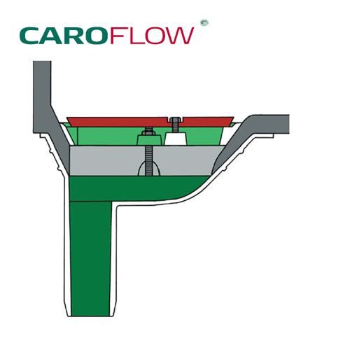 Aluminium Roof Rainwater Balcony Outlet 50mm | Drainage Superstore