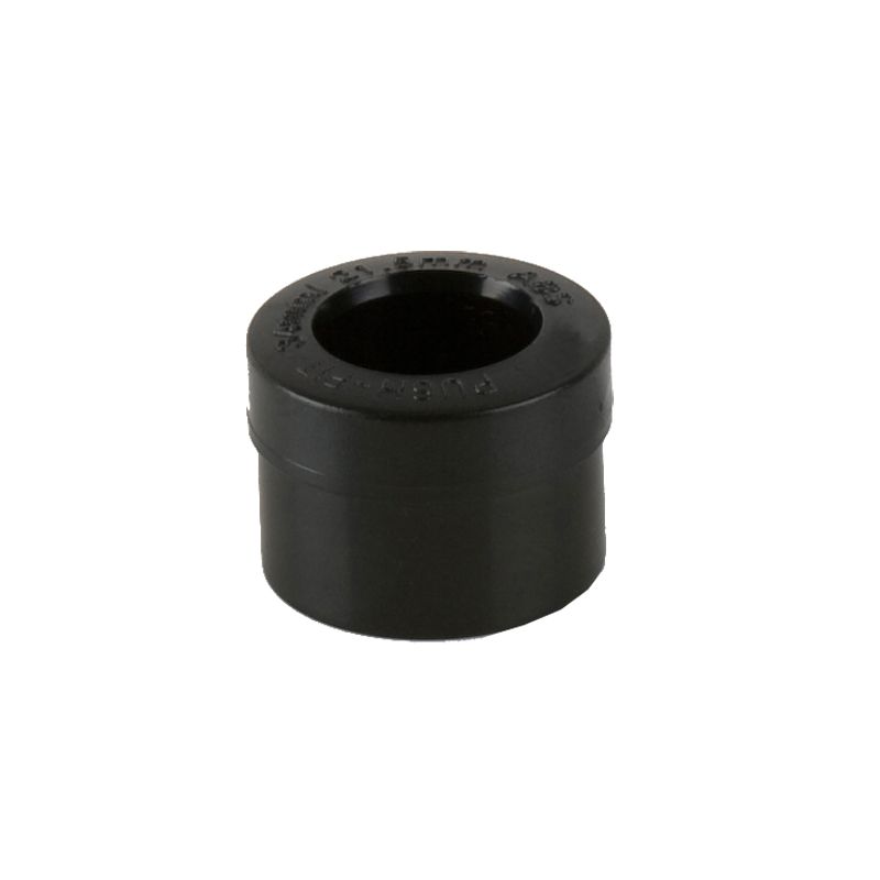 Waste Pipe Push Fit Socket Reducer 40mm x 21.5mm - Black | Drainage ...