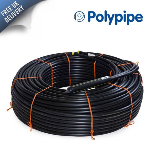 Polypipe Geothermal Pipe 40mm x 250m Coil | Drainage Superstore