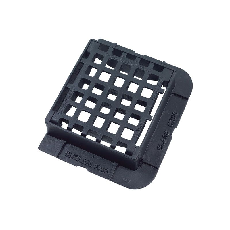 Hinged Kerbside Gully Grid Cover 336L x 308W x 100H Cast Iron - C250 ...