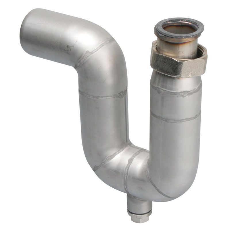 Stainless Steel Pipe 40-50mm Tubular Trap 316 Grade - Blucher Europipe ...