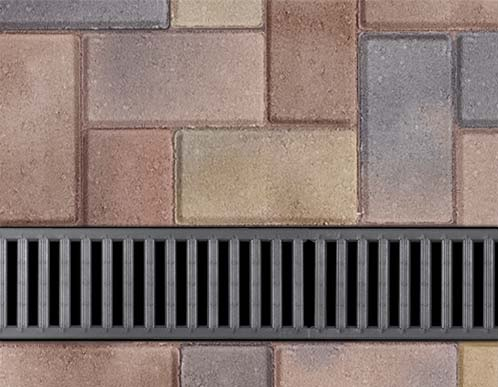 ACO Hexdrain and Raindrain Anthracite Steel Grating Drain Cover - 1m ...