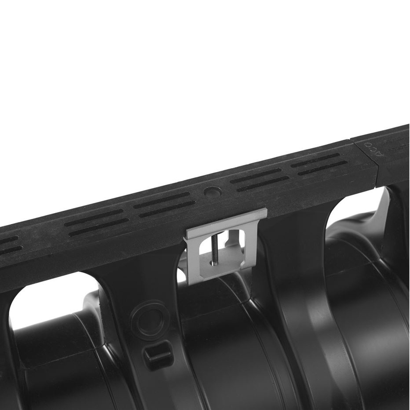 ACO Qmax 350 Slot Channel with Q-Guard Iron Edge Rail 2m | Drainage ...