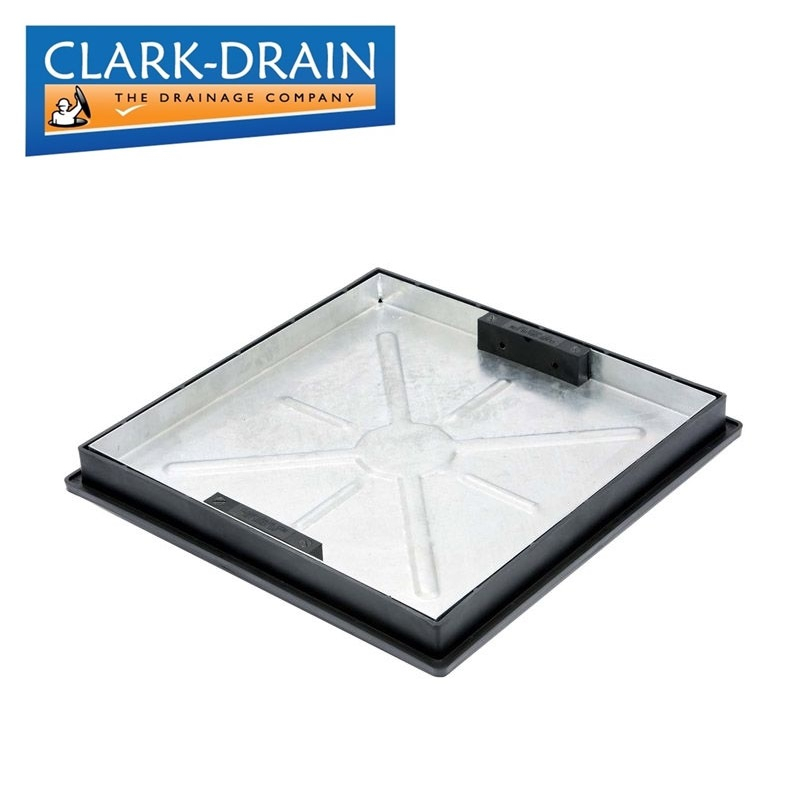 Clark Drain 5 Tonne GPW Recessed Manhole Cover and Frame 580 x 580 x ...