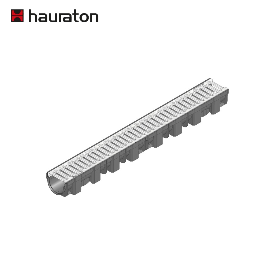 Hauraton Recyfix Top X A15 Channel & Galvanised Steel Slotted Grating ...