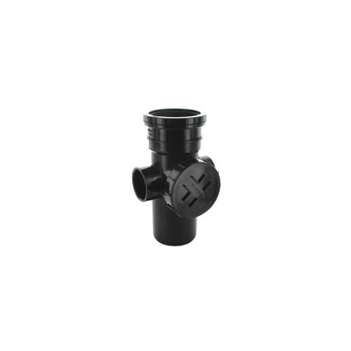 Hunter 160mm Soil Pipe Access Pipe Spigot Tail - Black | Drainage ...