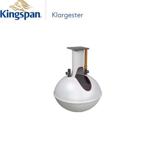 Klargester Alpha 5 Person 2800L Septic Tank 1000mm Invert | Drainage ...