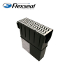 Fernco Stormdrain Channel Drain Sump Unit With Black Plastic Grate ...